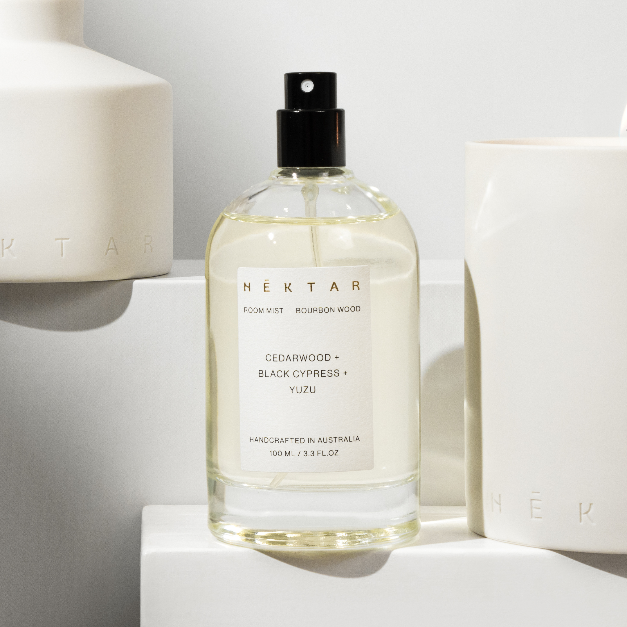 Nēktar Bourbon Wood Room Mist - Refreshing Fragrance Mist For Any Space